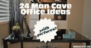 24 Awesome Man Cave Office Ideas with Pictures - mancaveexpert.com
