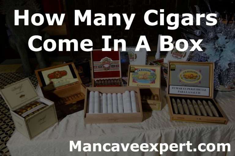 How Many Cigars Come In A Box? - mancaveexpert.com